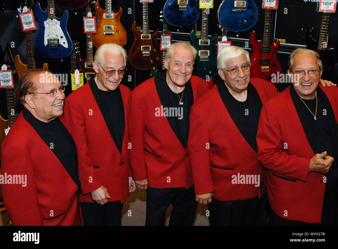 The Five Surviving Members of the "Bill Haley and The Comets" , Franny ...