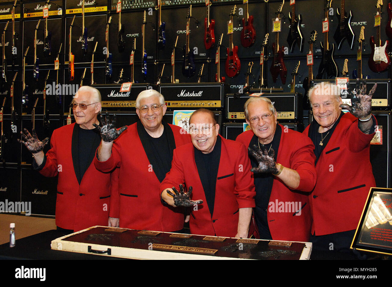 The Five Surviving Members of the "Bill Haley and The Comets" , Franny ...