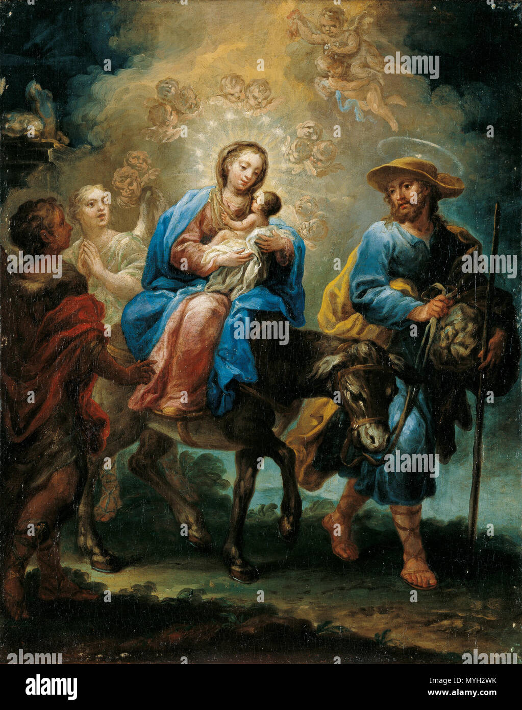 Flight into egypt jesus mary hi-res stock photography and images - Alamy