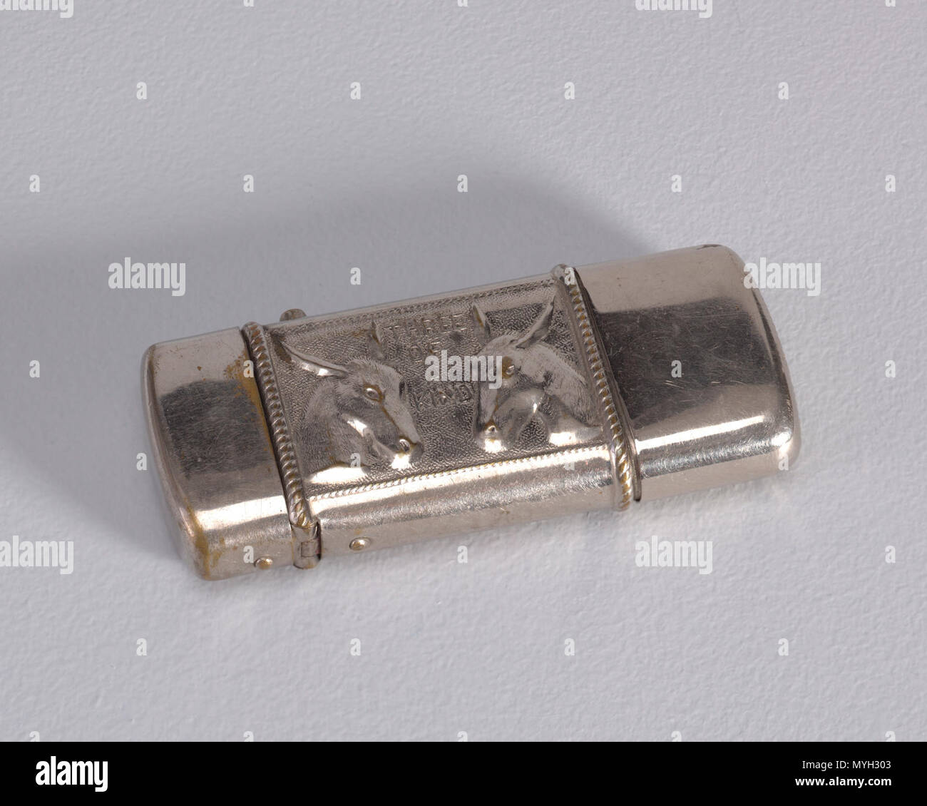 Chuck Luck Pocket Match Safe and Dice Box Matchsafe, patented 1893 (CH ...