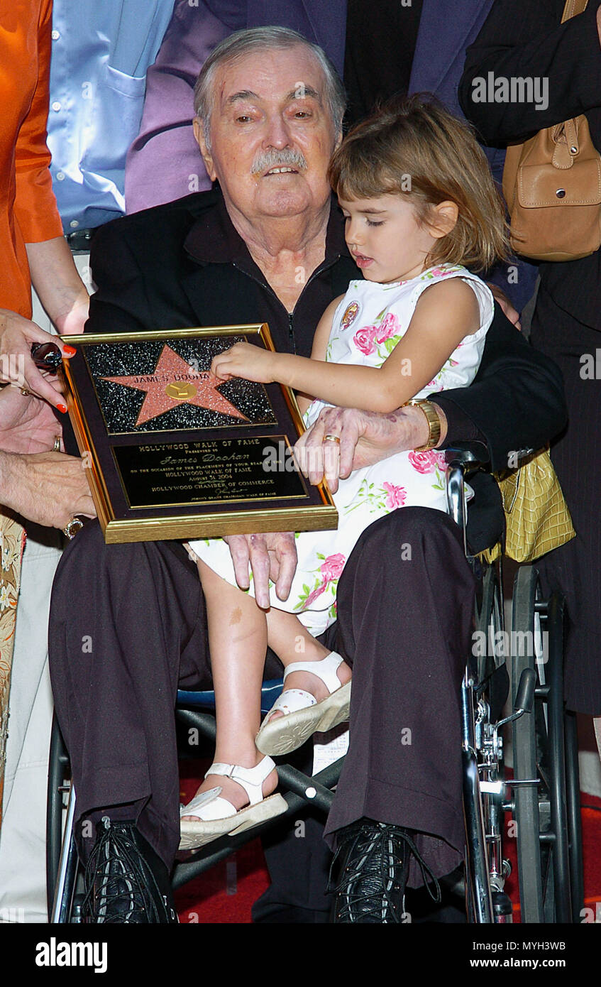 James Doohan (Beam Me Up Scotty) from Star Trek (with daughter Sarah ...