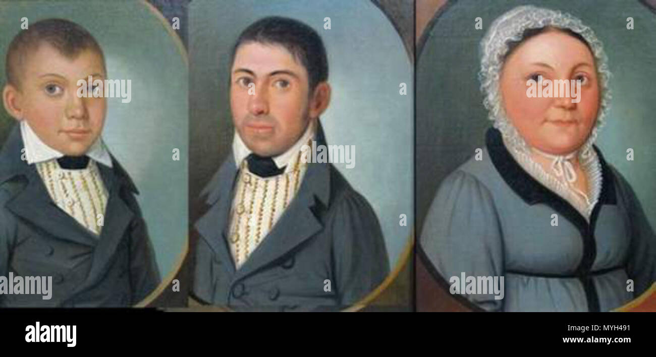 . Deutsch: Johann Schlesinger, Barbara und Jacob Louis und ihr Neffe ...
