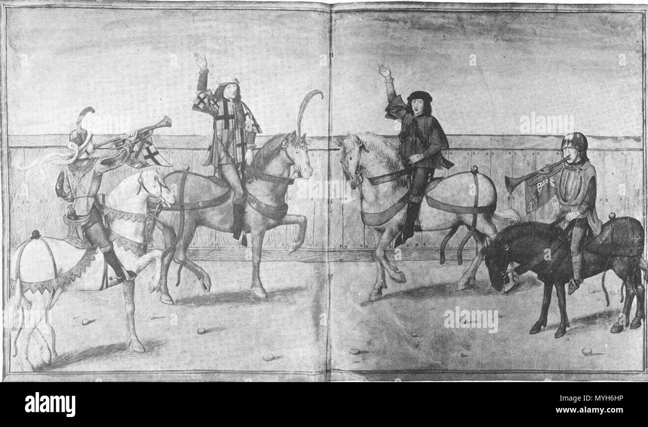 Medieval heralds hi-res stock photography and images - Alamy