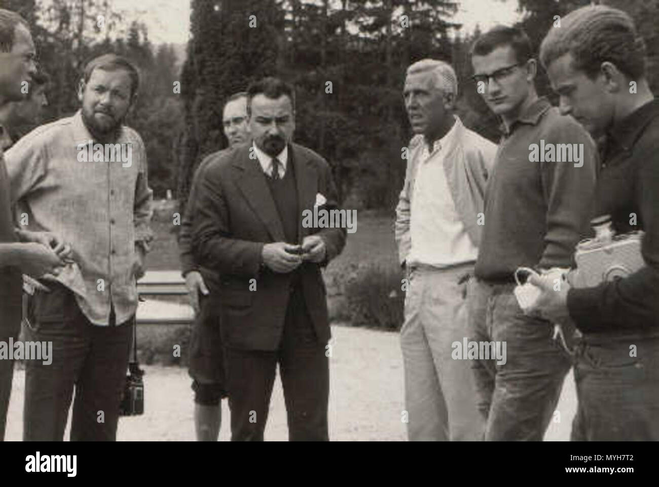 . Slovenčina: Tatranskí horolezci - Paľo Vavro, Ivan Fiala? Arno Puškáš ...