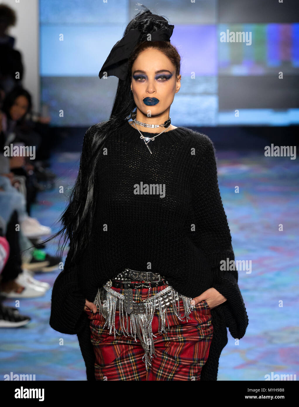 New York Ny Feb 07 2018 A Model Walks The Runway At The Landlord