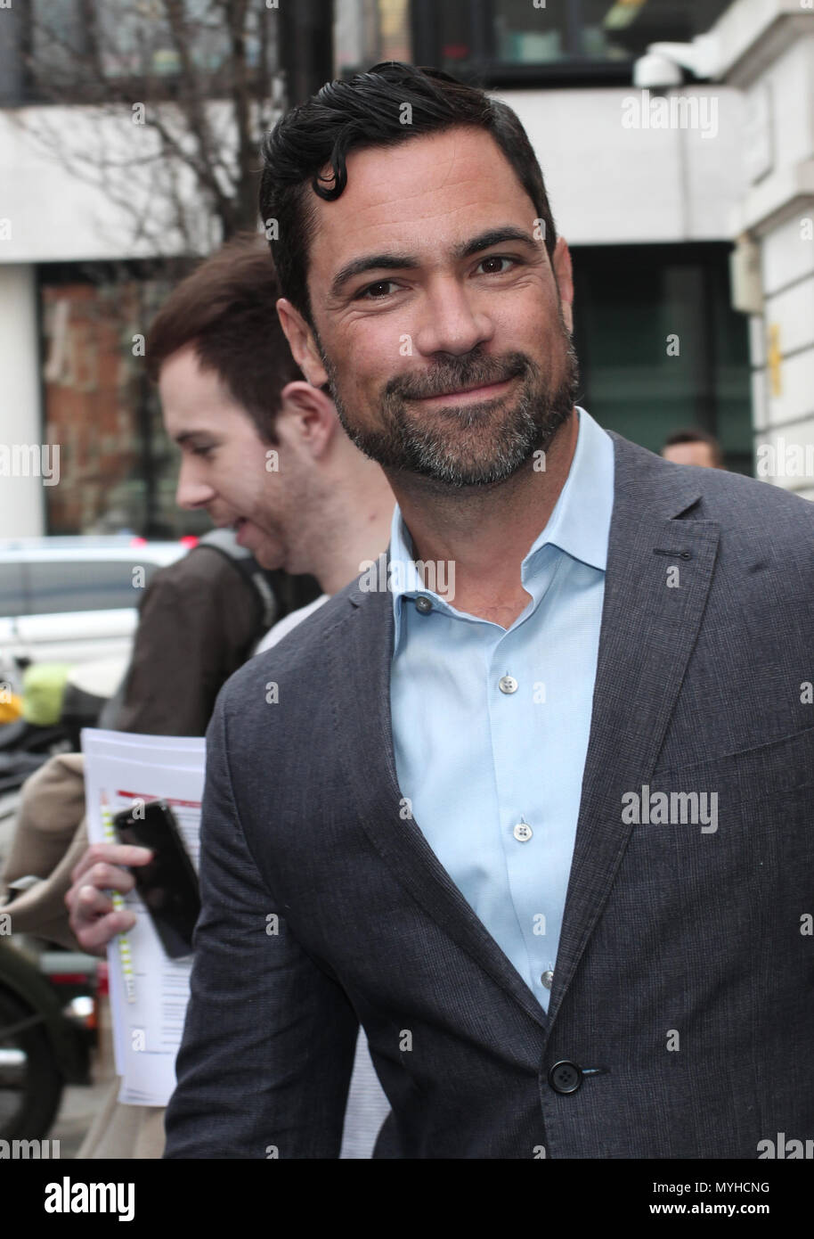 London, UK, 7th March 2018: Danny Pino American actor seen at the BBC ...