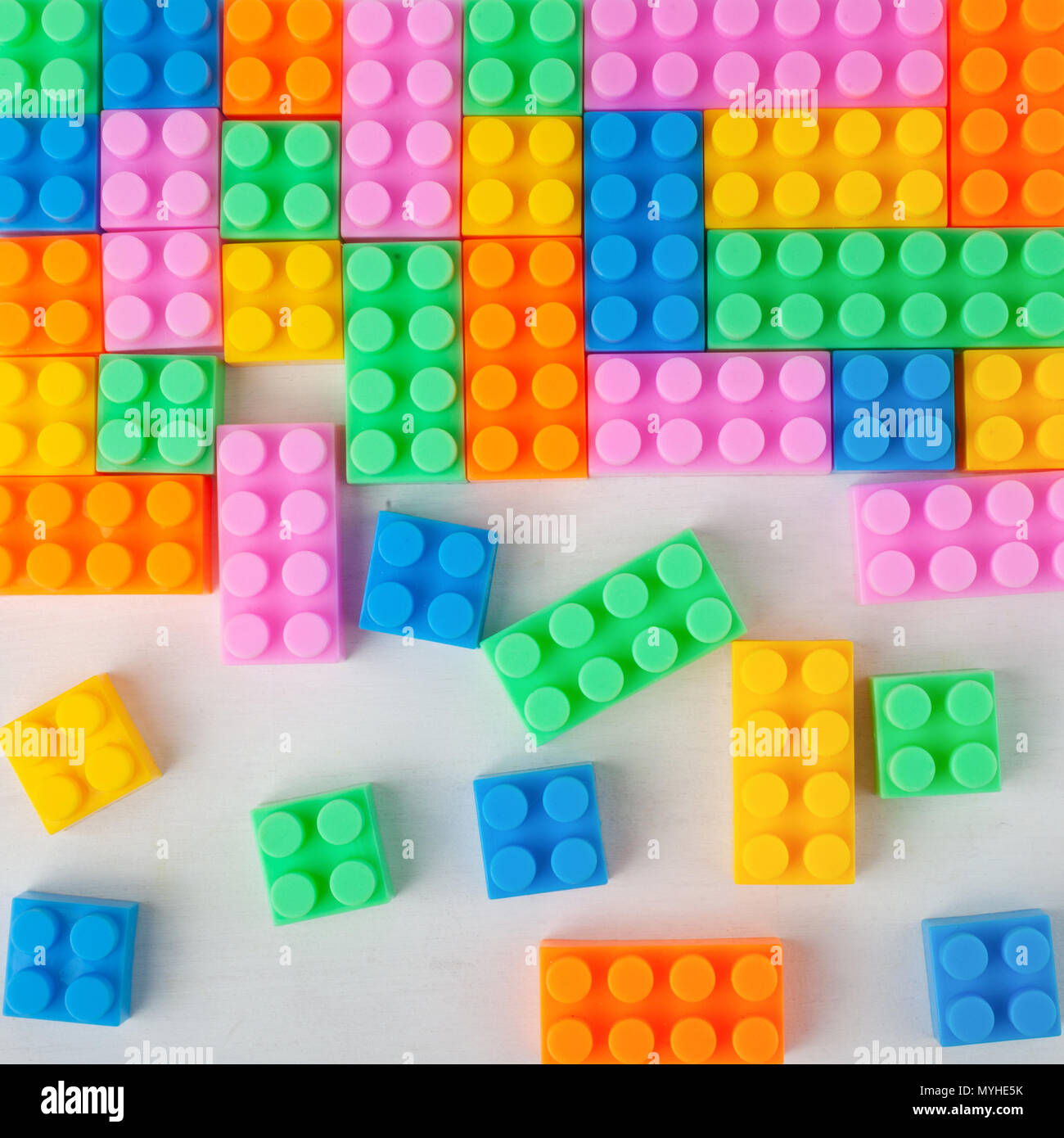Plastic pattern blocks hi-res stock photography and images - Alamy