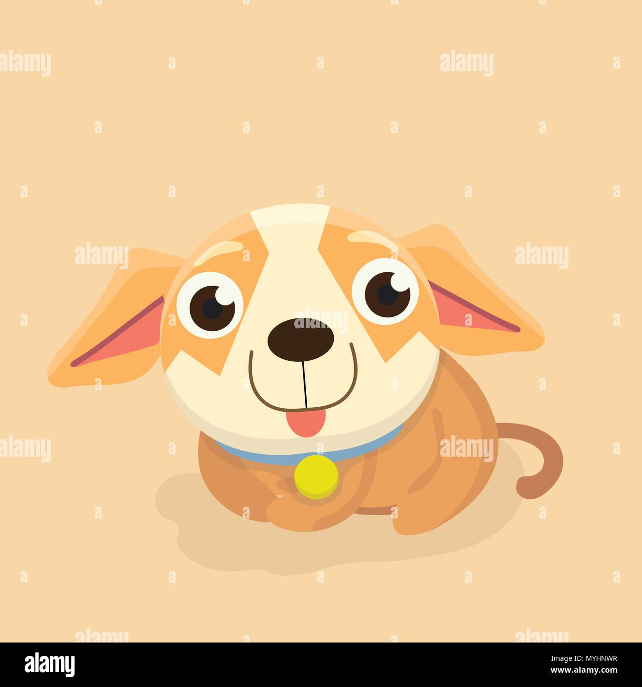 Cute brown chihuahua dog Stock Vector Images - Alamy