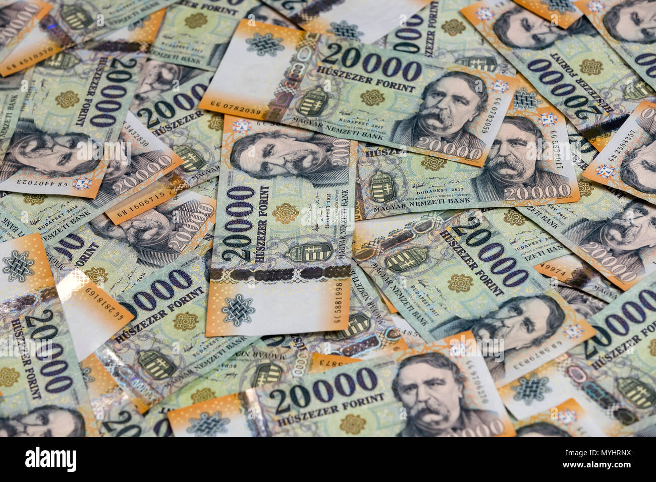 Hungarian Forint.Two thousand forints. Paper monies.HUF Stock Photo - Alamy