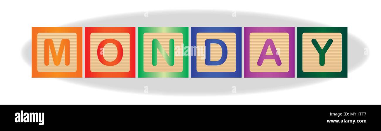 Word spelled out toy letters Stock Vector Images - Alamy