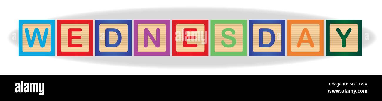 Wednesday Vector Vectors High Resolution Stock Photography and Images ...