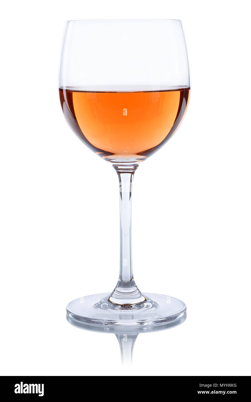 Glass of rose rose wine hi-res stock photography and images - Alamy
