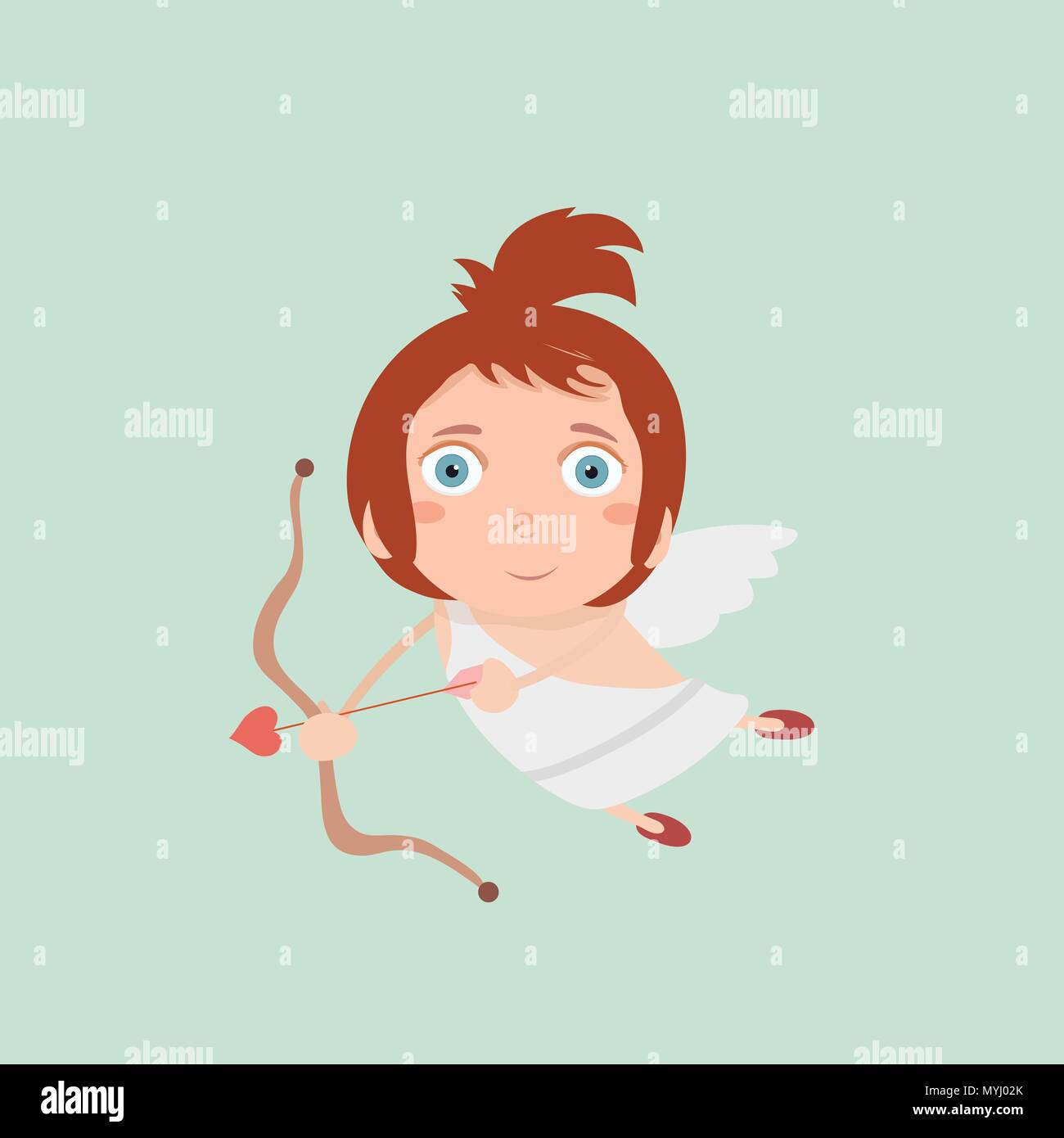 Baby cupid Stock Vector Images - Alamy