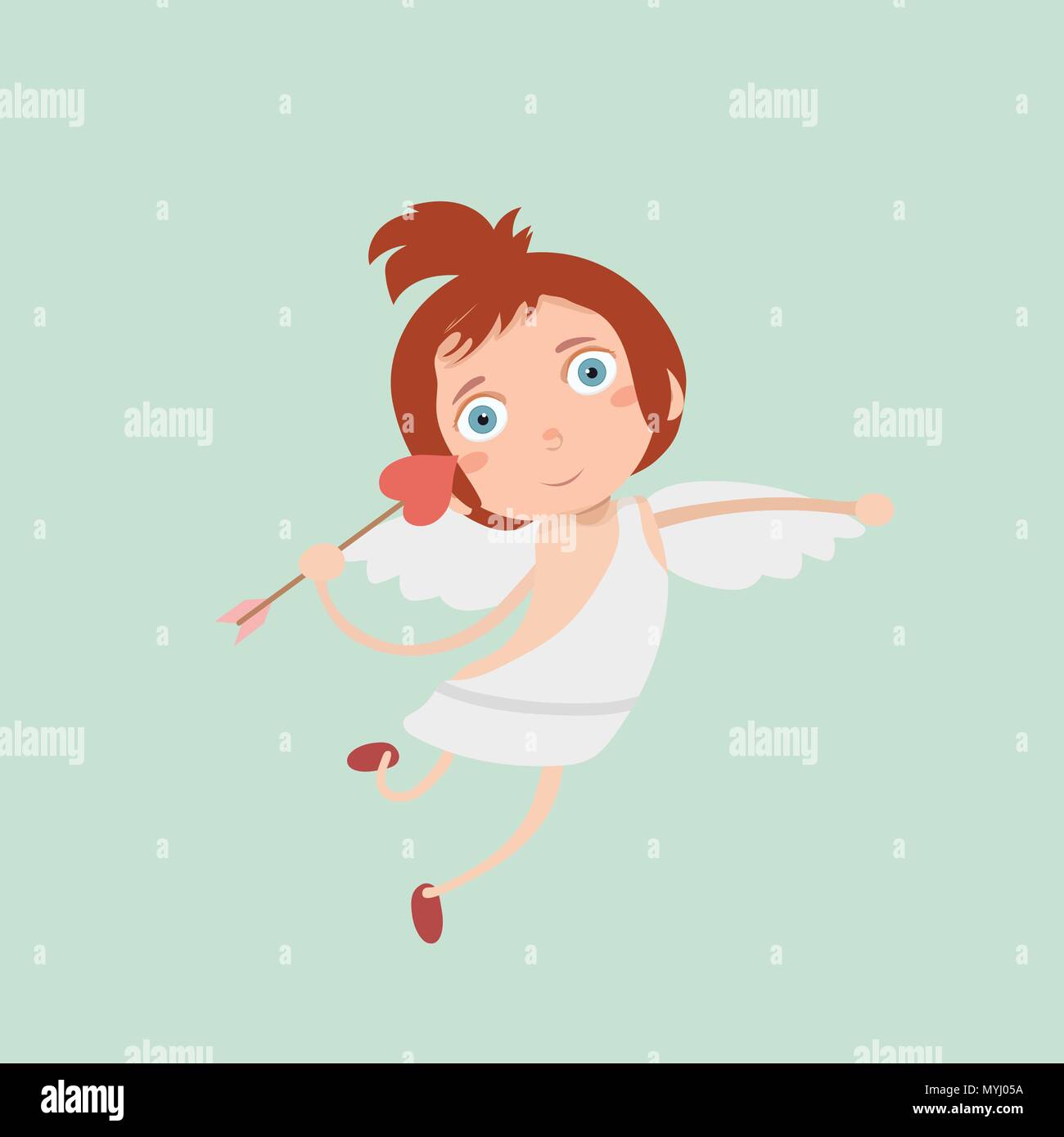 Boy wings Stock Vector Images - Alamy
