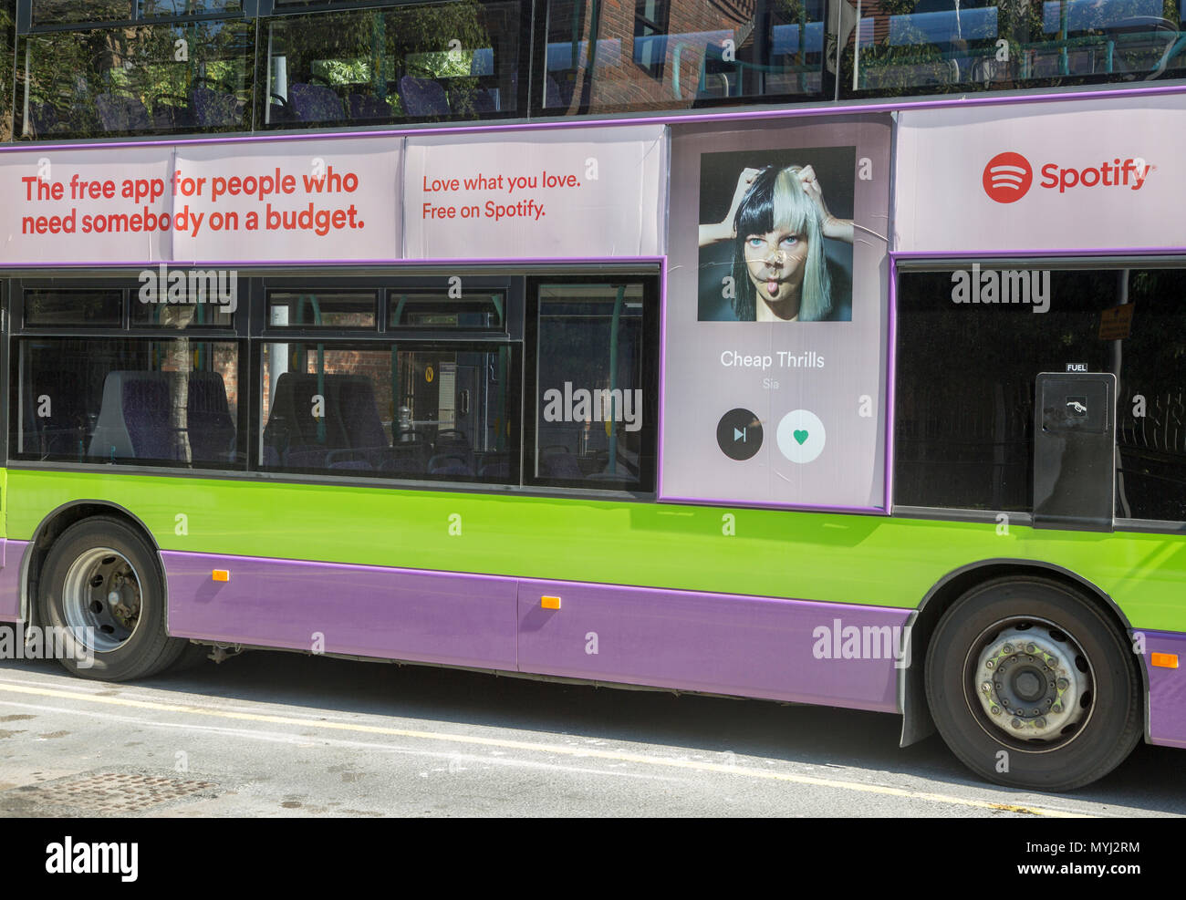 Bus Advert Uk Stock Photos & Bus Advert Uk Stock Images - Alamy