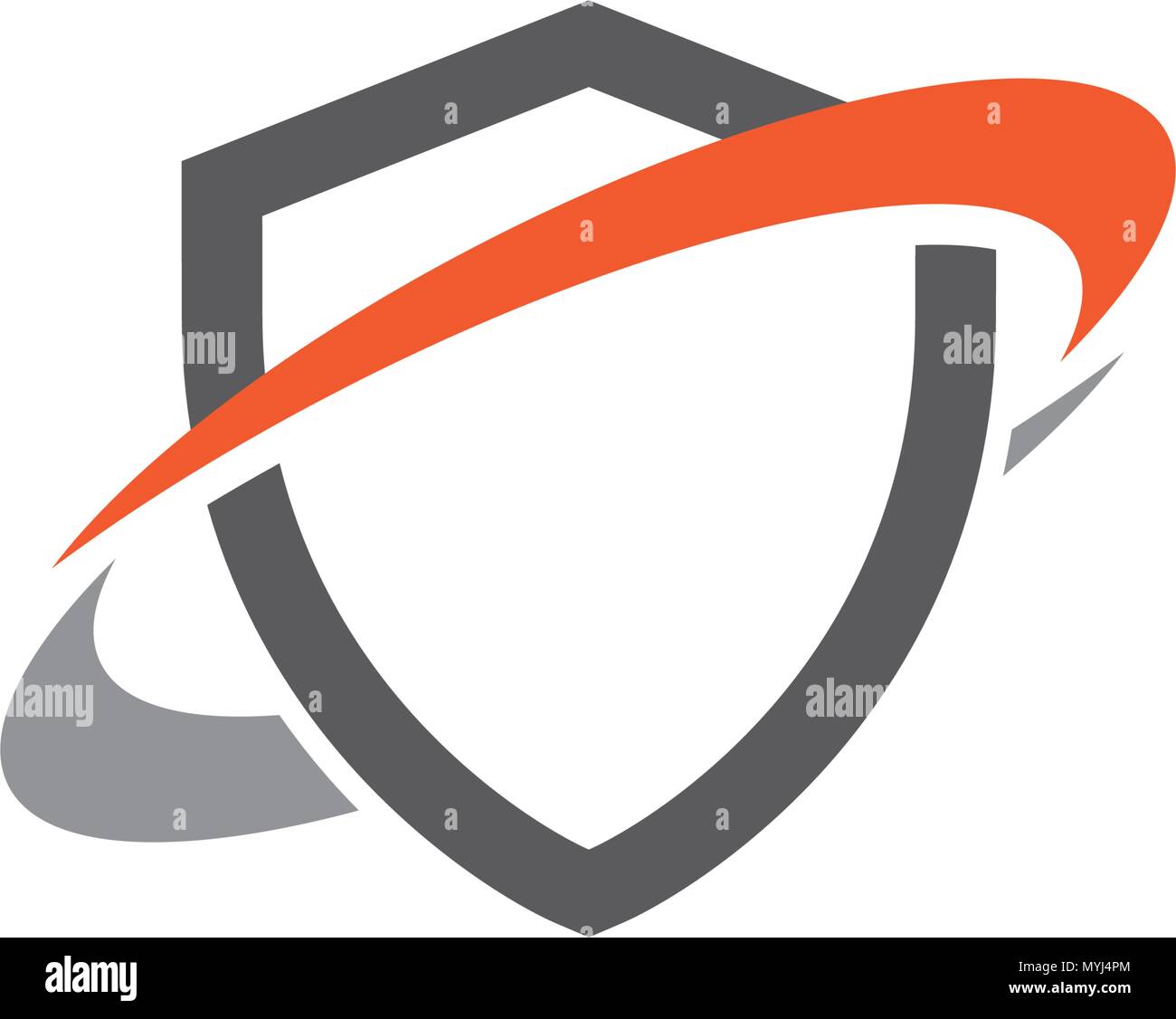 Shield symbol logo template vector illustration design Stock Vector ...