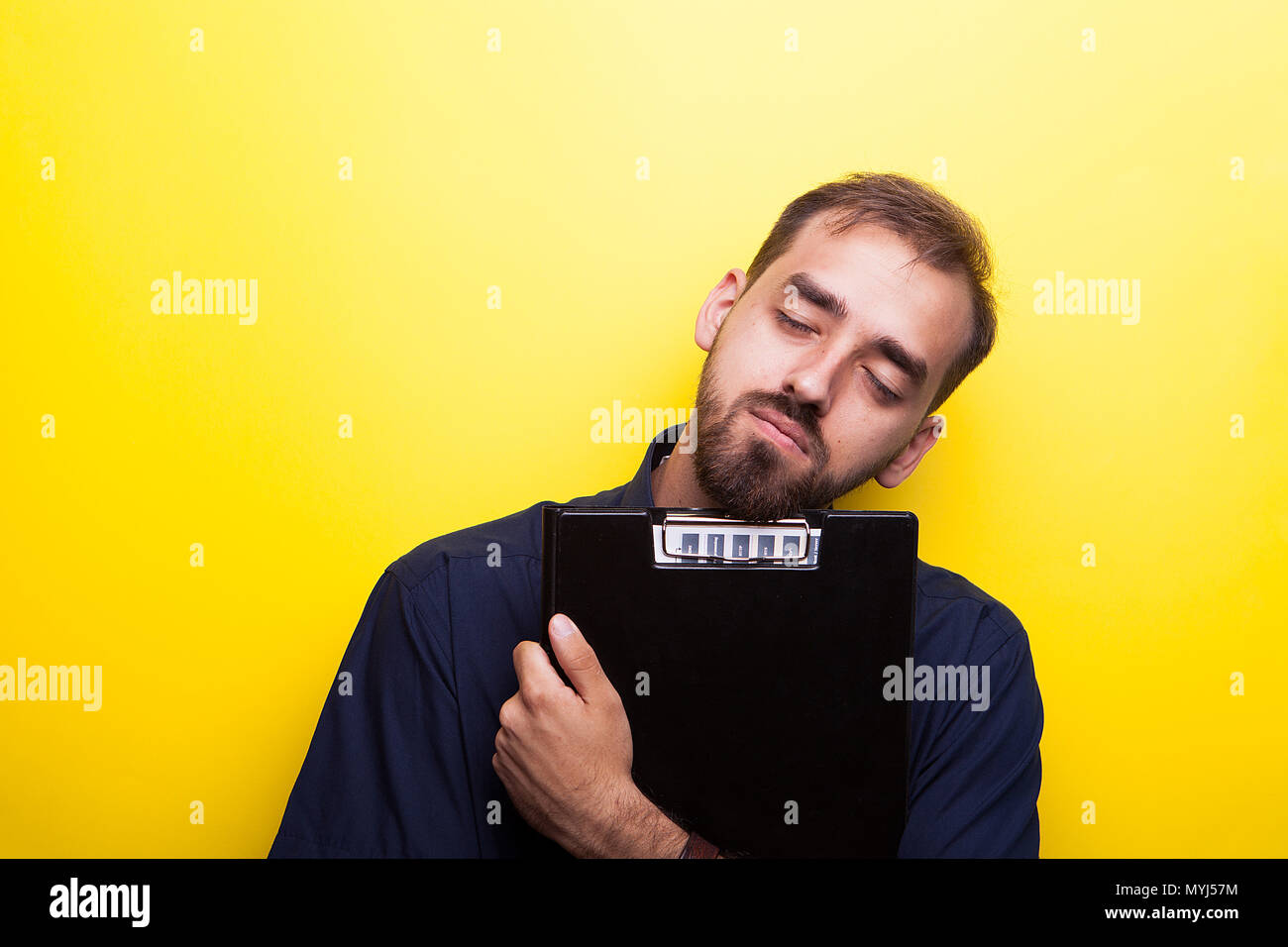 Man clipboard funny hi-res stock photography and images - Alamy