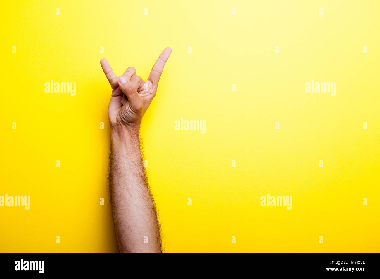 Man making hand gesture pointing hi-res stock photography and images ...