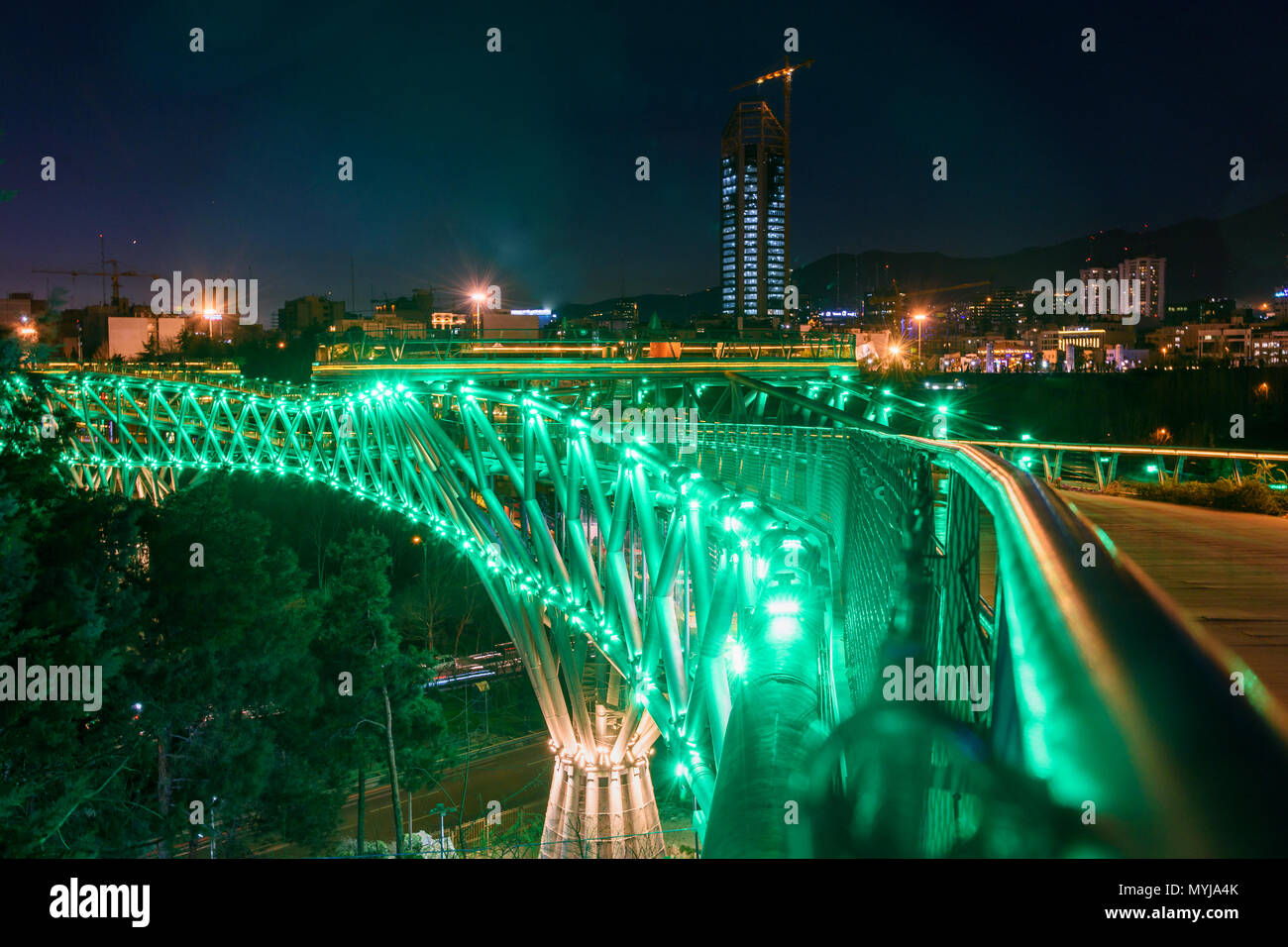 Tabiat bridge tehran hi-res stock photography and images - Alamy