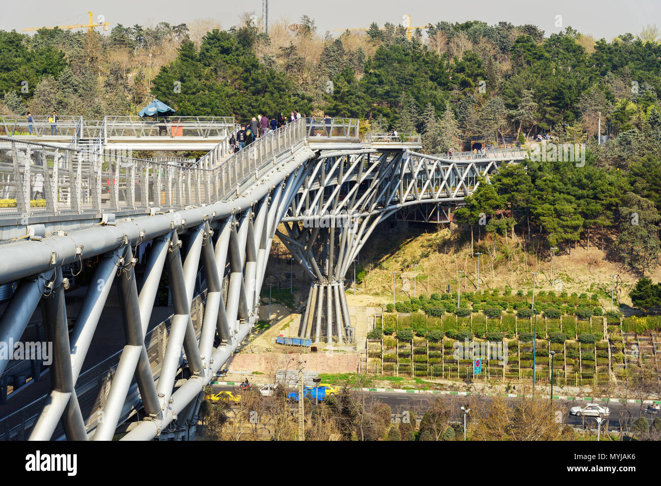 Tabiat pedestrian bridge hi-res stock photography and images - Alamy