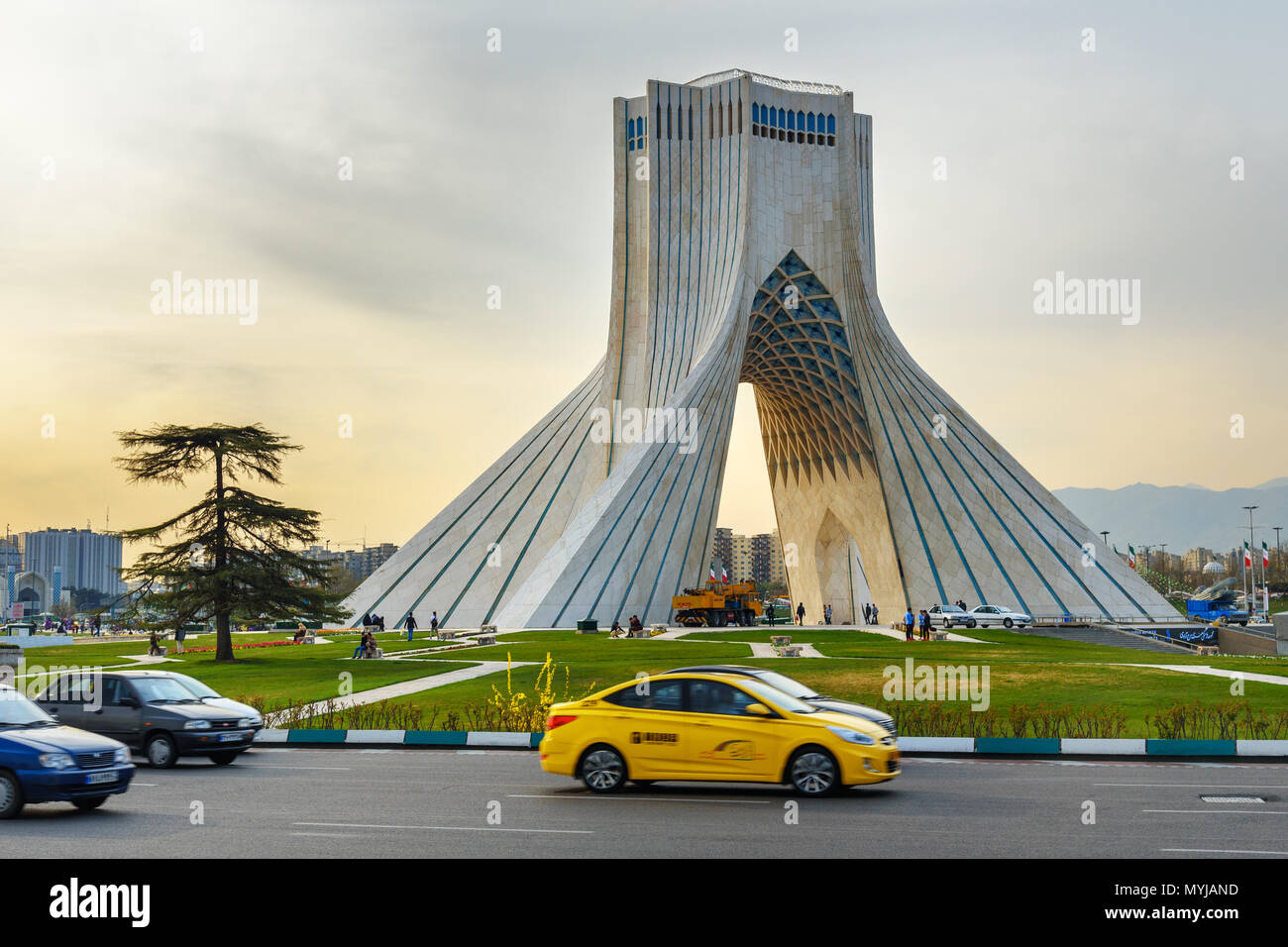 Iran tehran azadi tower shahyad hi-res stock photography and images - Alamy