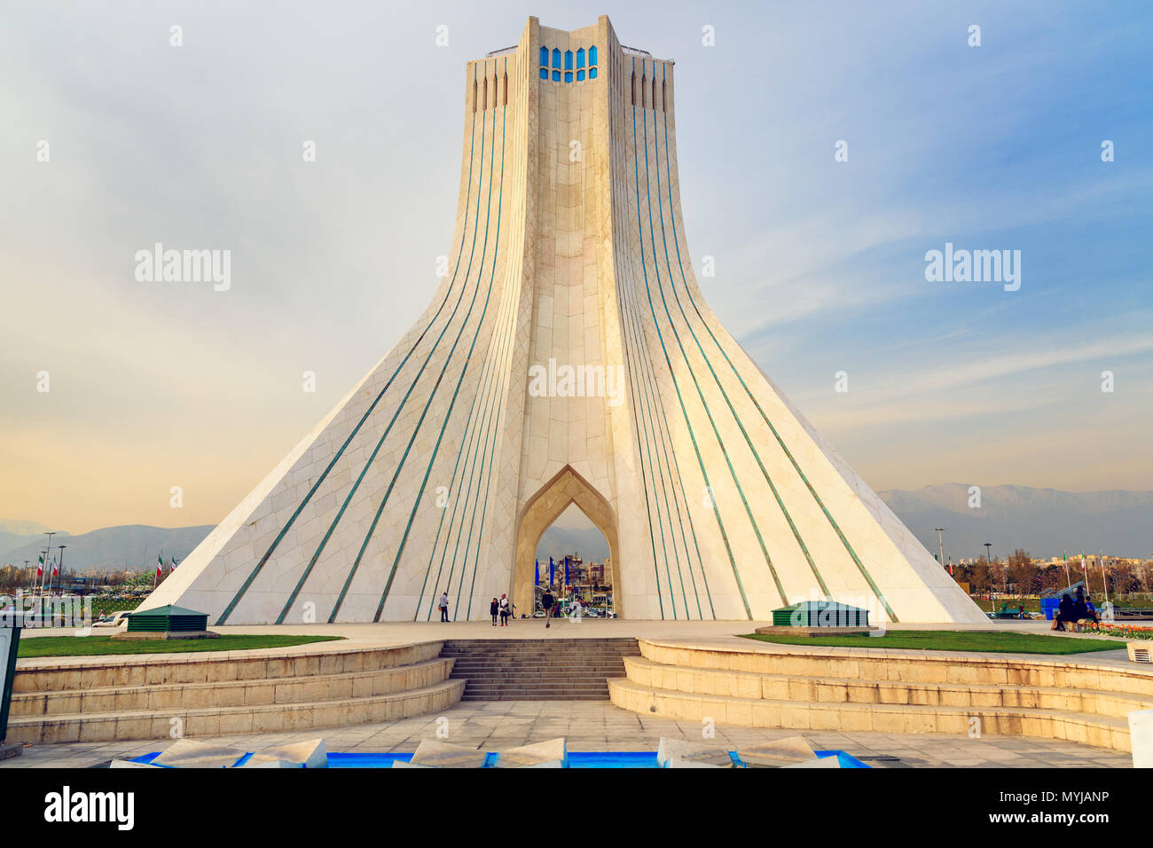 Azadi tower sky view hi-res stock photography and images - Alamy