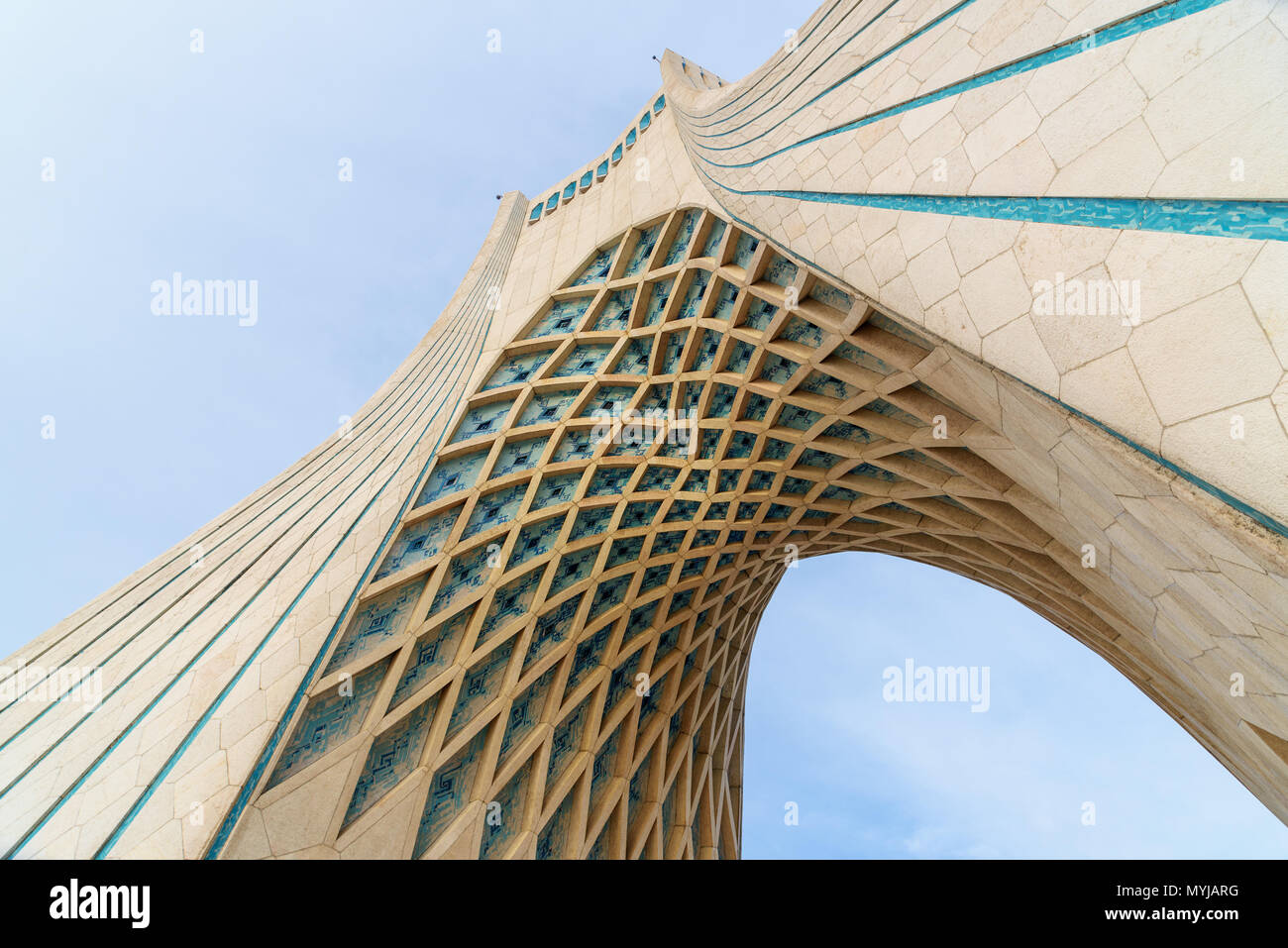 Iran tehran azadi tower hi-res stock photography and images - Alamy