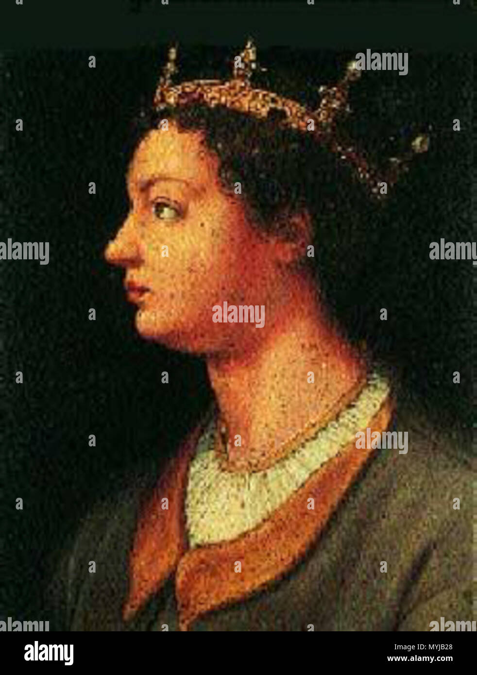 . Ladislas of Naples . artwork is well over 100 years old.. unknown ...