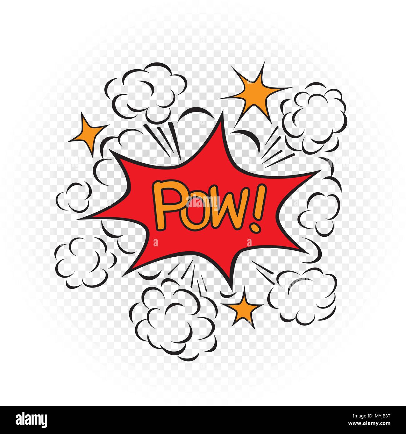 Pow bang hi-res stock photography and images - Alamy