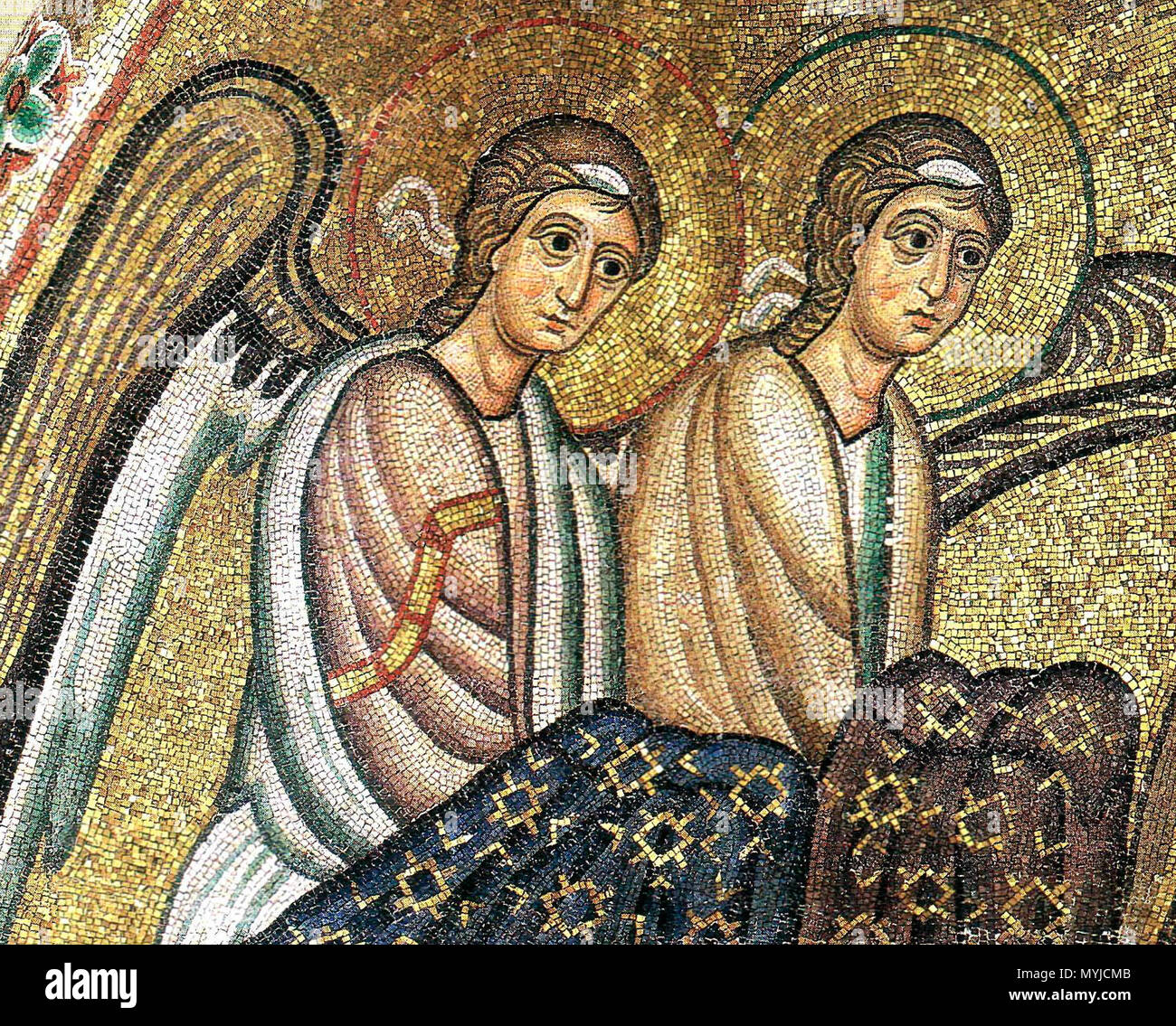 . Mosaics in Hosios Loukas Monastery, Boeotia, Greece . early 11th ...