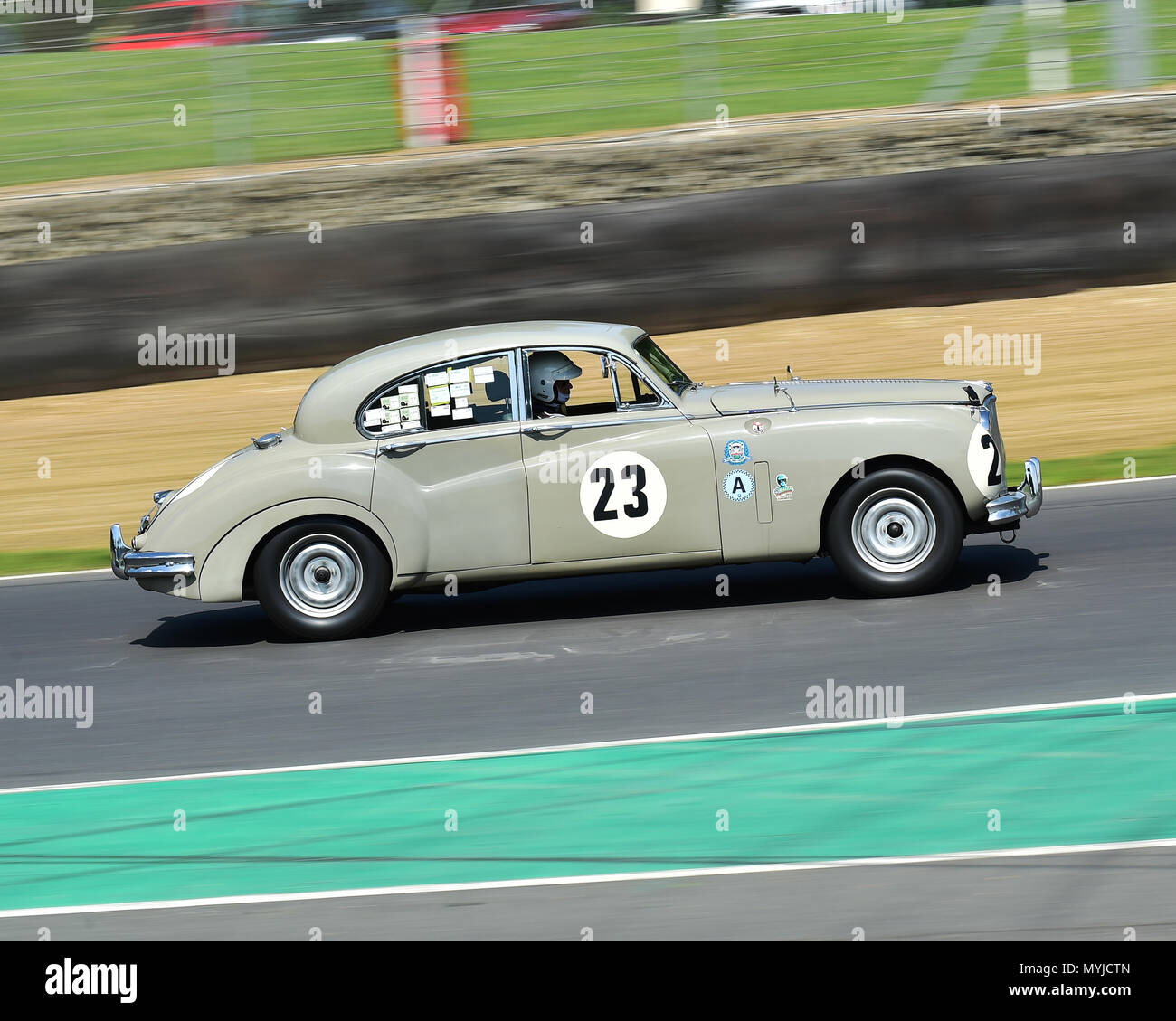 Graham Love, Jaguar MKVII, HRDC All Stars, TCR UK Race weekend, Brands ...