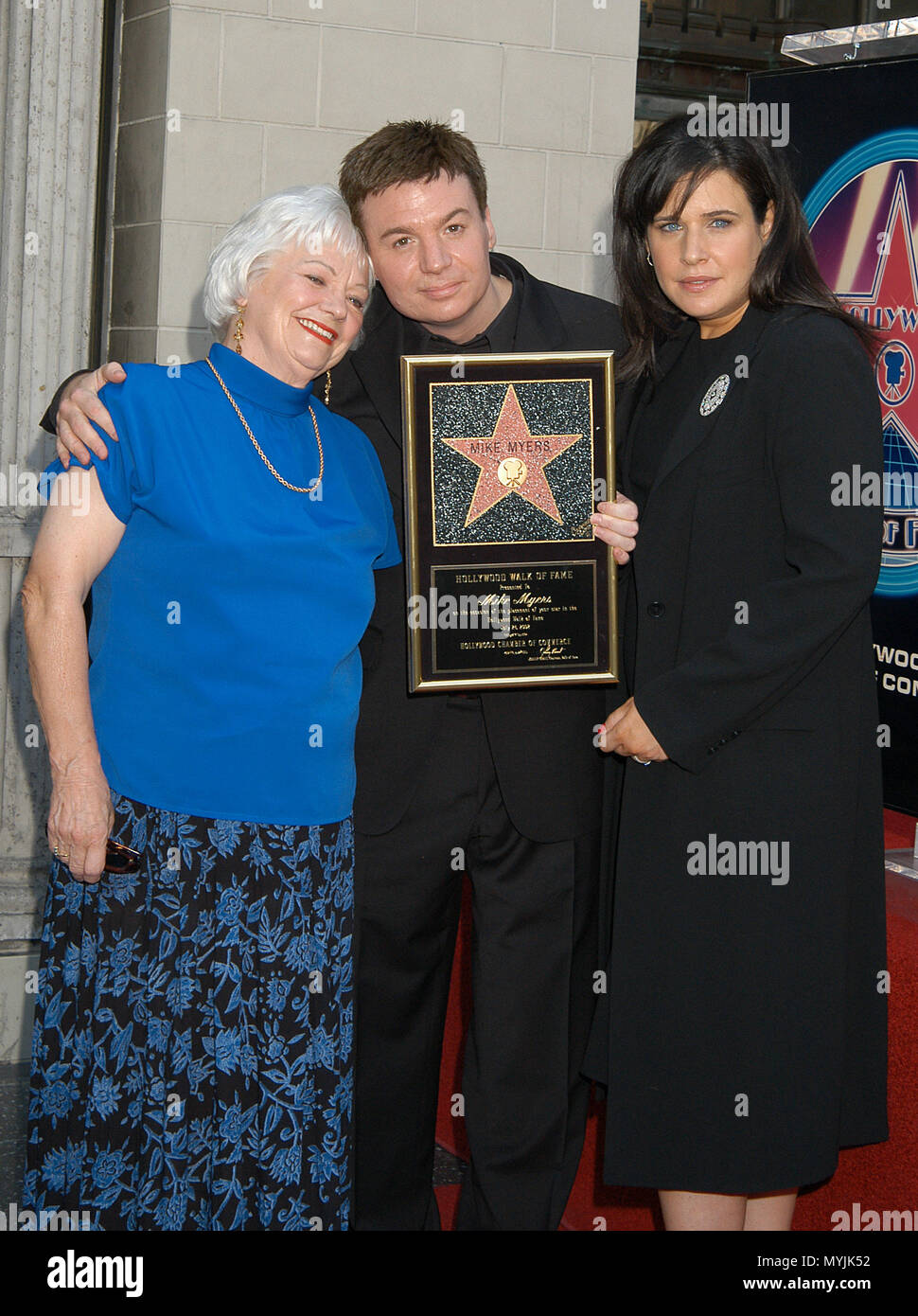 Mike Myers received the 2200th Stars on the Hollywood Walk of Fame in ...