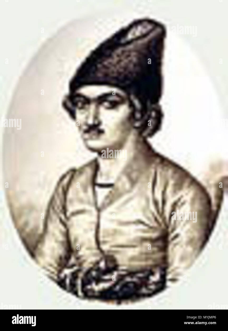 . Khosrow Mirza . 19th century. Unknown 295 Khosrow Mirza engraving ...