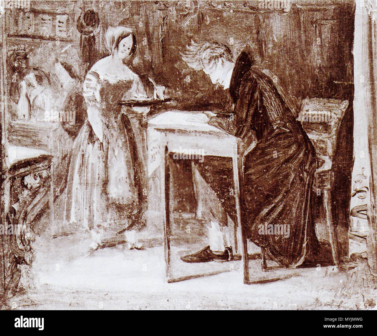 Soren kierkegaard drawing hi-res stock photography and images - Alamy