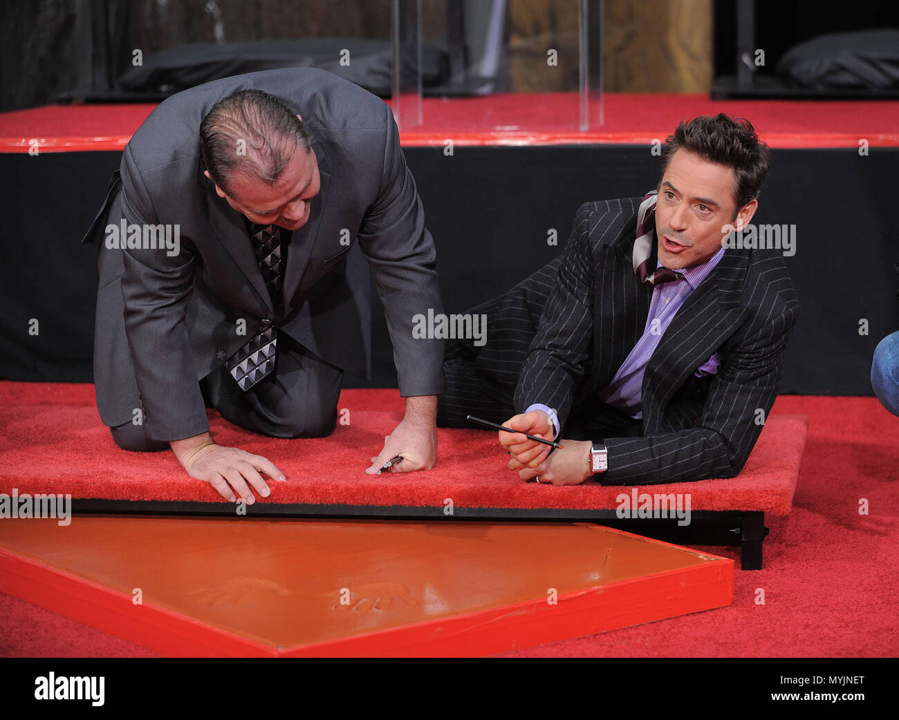 Robert Downey Jr 15 - Robert Downey Jr. Hand & Footprints Ceremony at ...