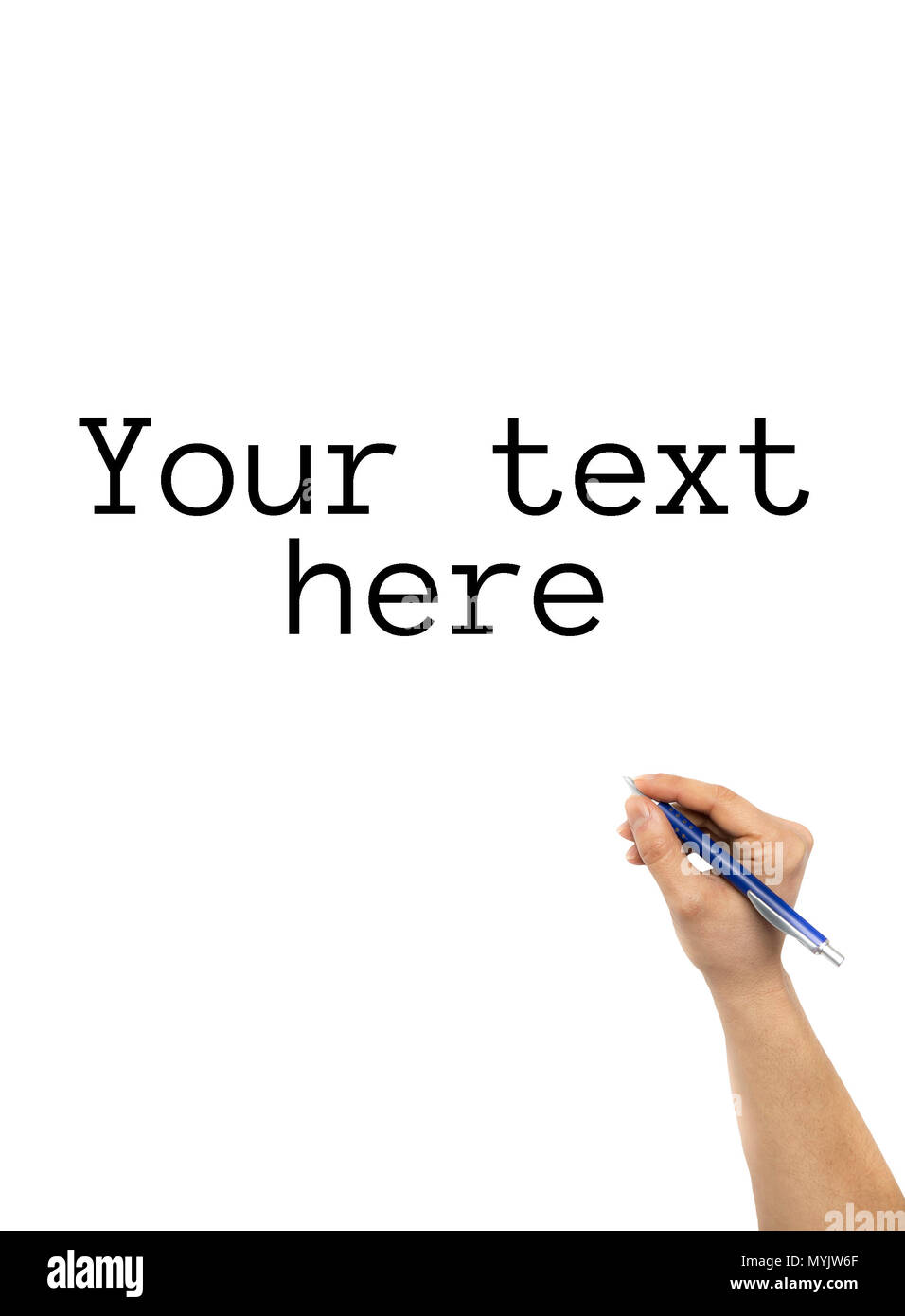 blank sheet of paper ready to be used Stock Photo - Alamy