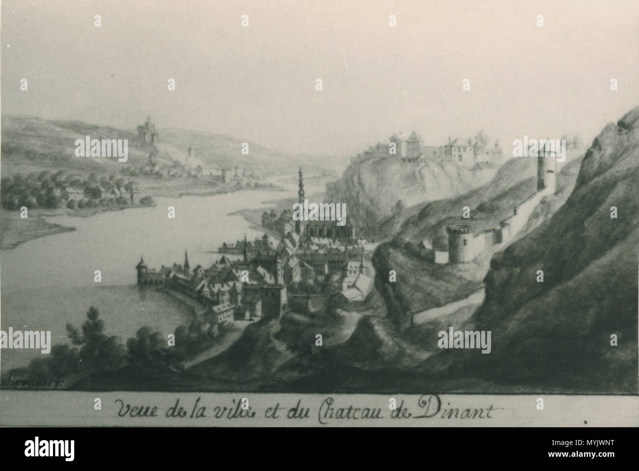 Dinant belgium castle hi-res stock photography and images - Alamy