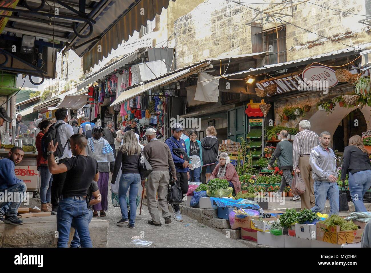 Downtown jerusalem hi-res stock photography and images - Alamy