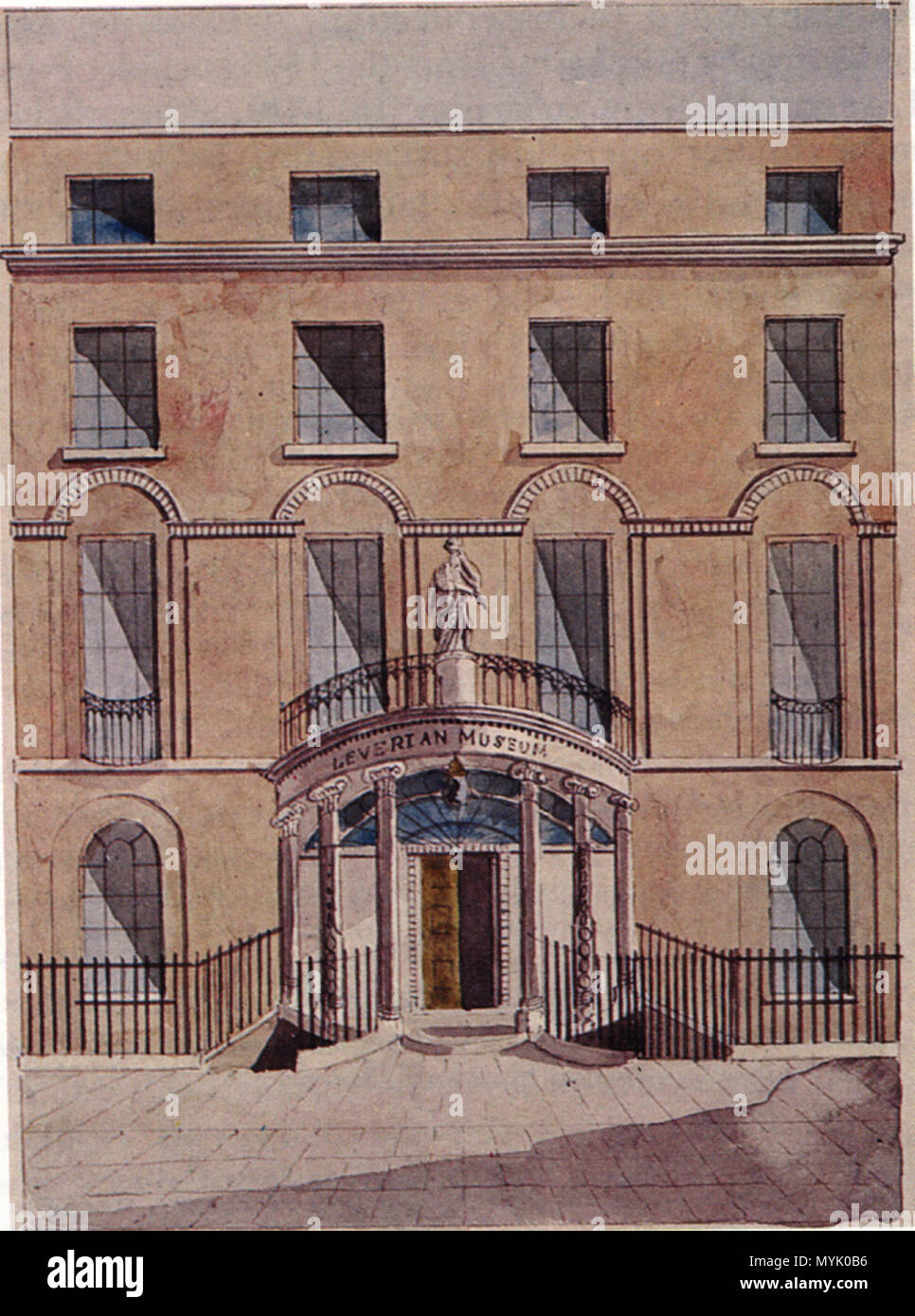 . English: The Leverian Museum operated by Ashton Lever. 'its a scan of ...