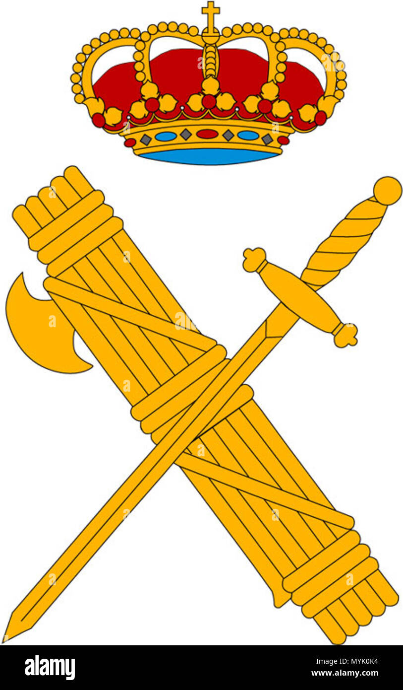 . Escudo Oficial de la Guardia Civil . Guardia Civil 323 Lictorescolor ...