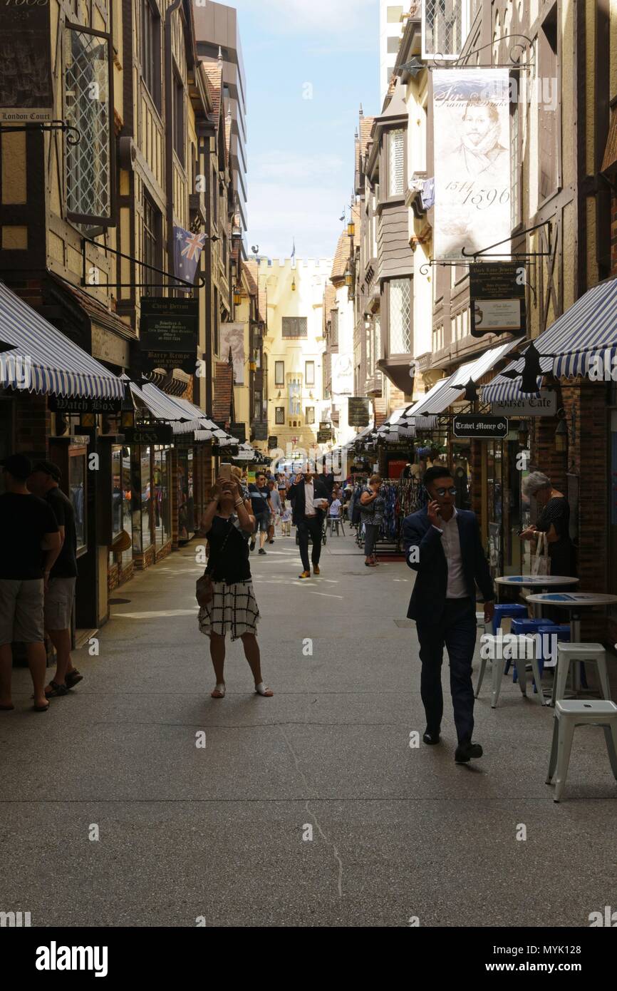 London Court, Perth, Western Australia March 2018 | usage worldwide ...