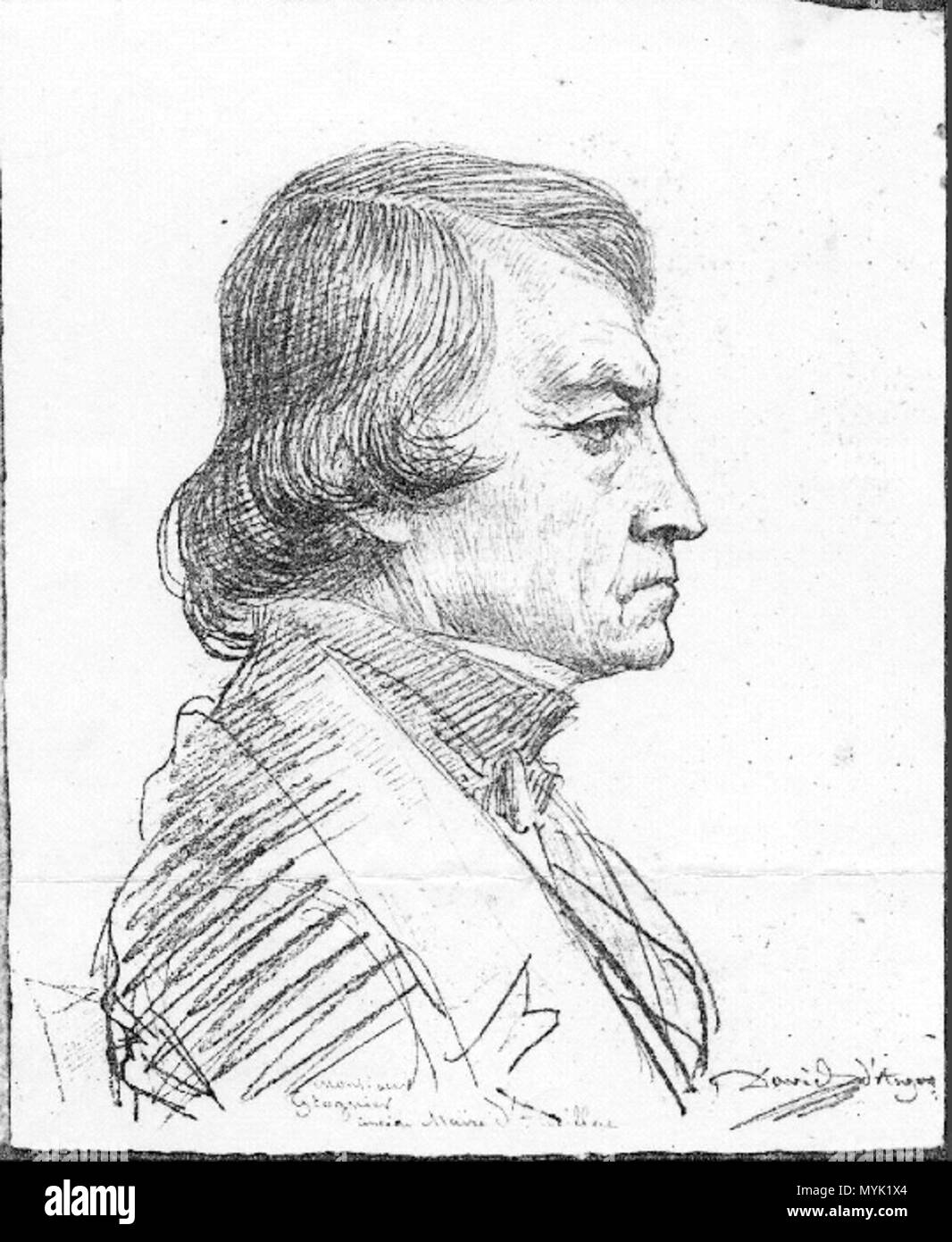 . Français : Louis-Furcy Grognier (1787-1833), portrait d'après nature ...