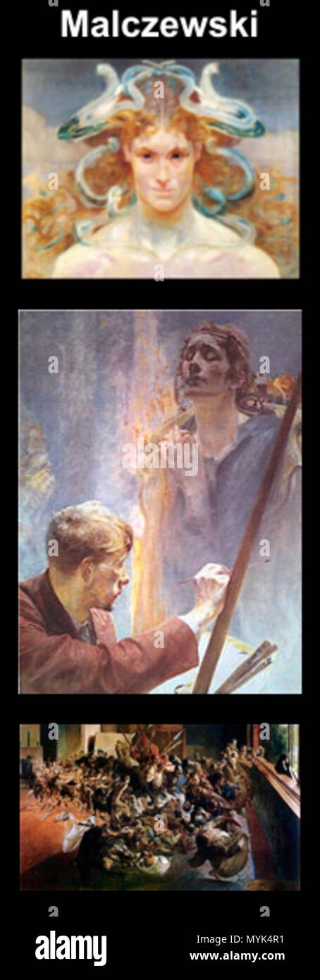 . Jacek Malczewski's paintings 340 Malczewski Stock Photo - Alamy