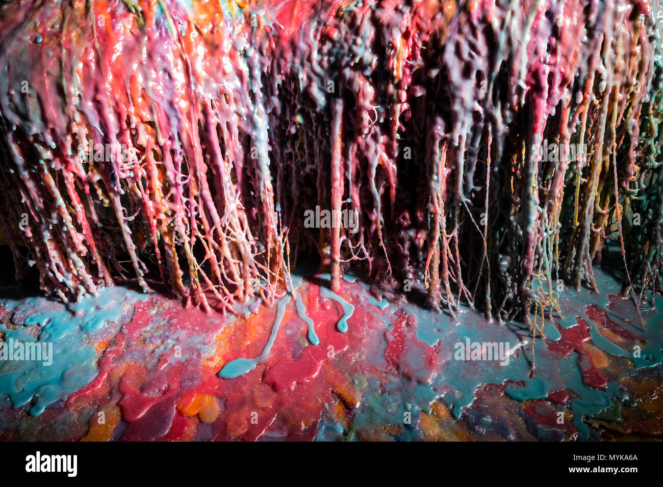 Liquefied wax hi-res stock photography and images - Alamy