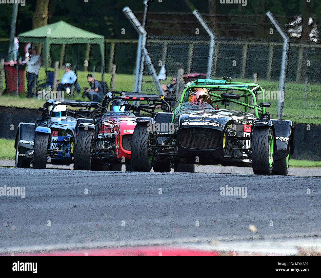 Caterham seven 310r championship hi-res stock photography and images ...