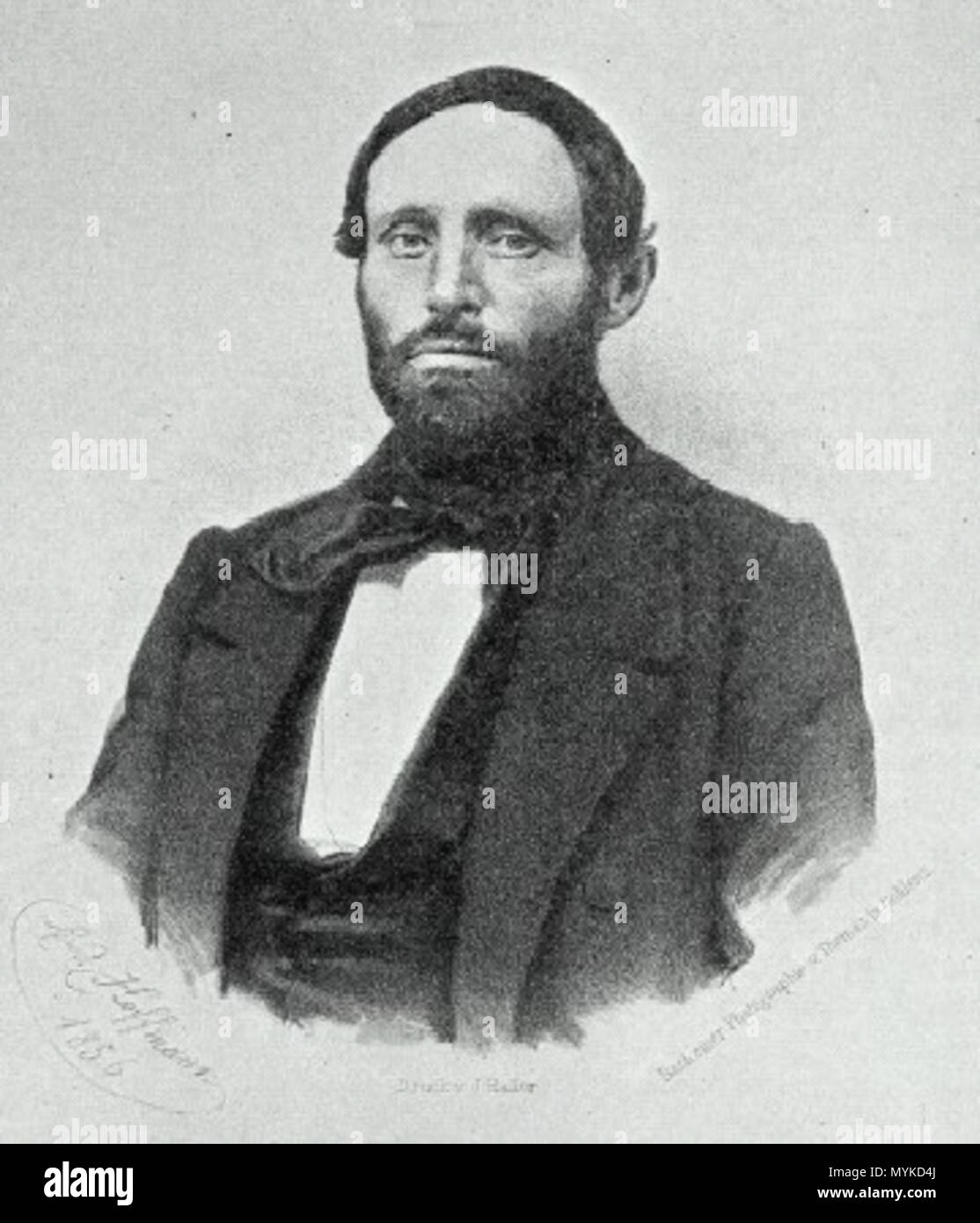 . Picture of Karl Friedrich Mohr (1806 - 1879), the scientist . 1856 ...