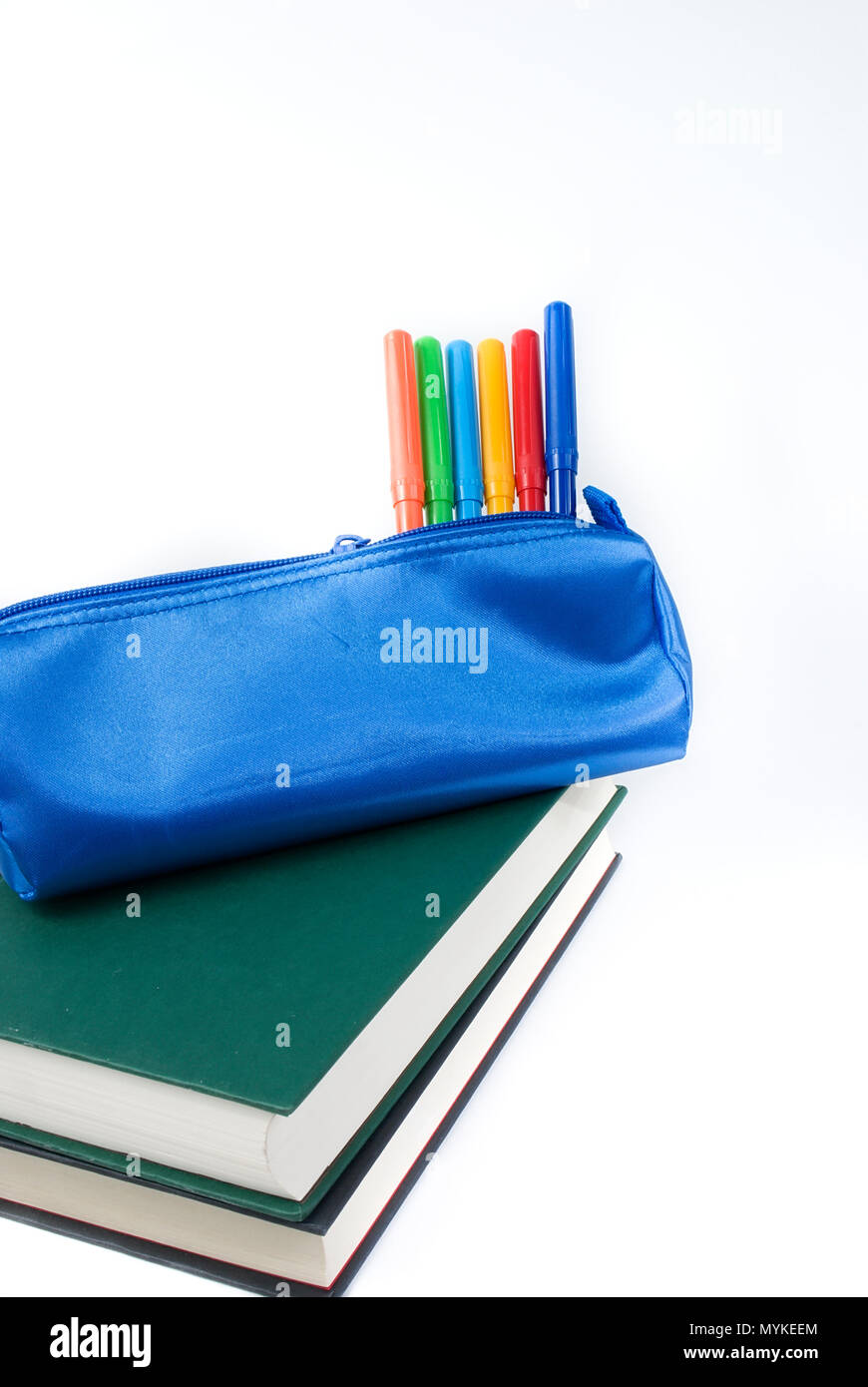 Red capped pens hi-res stock photography and images - Alamy