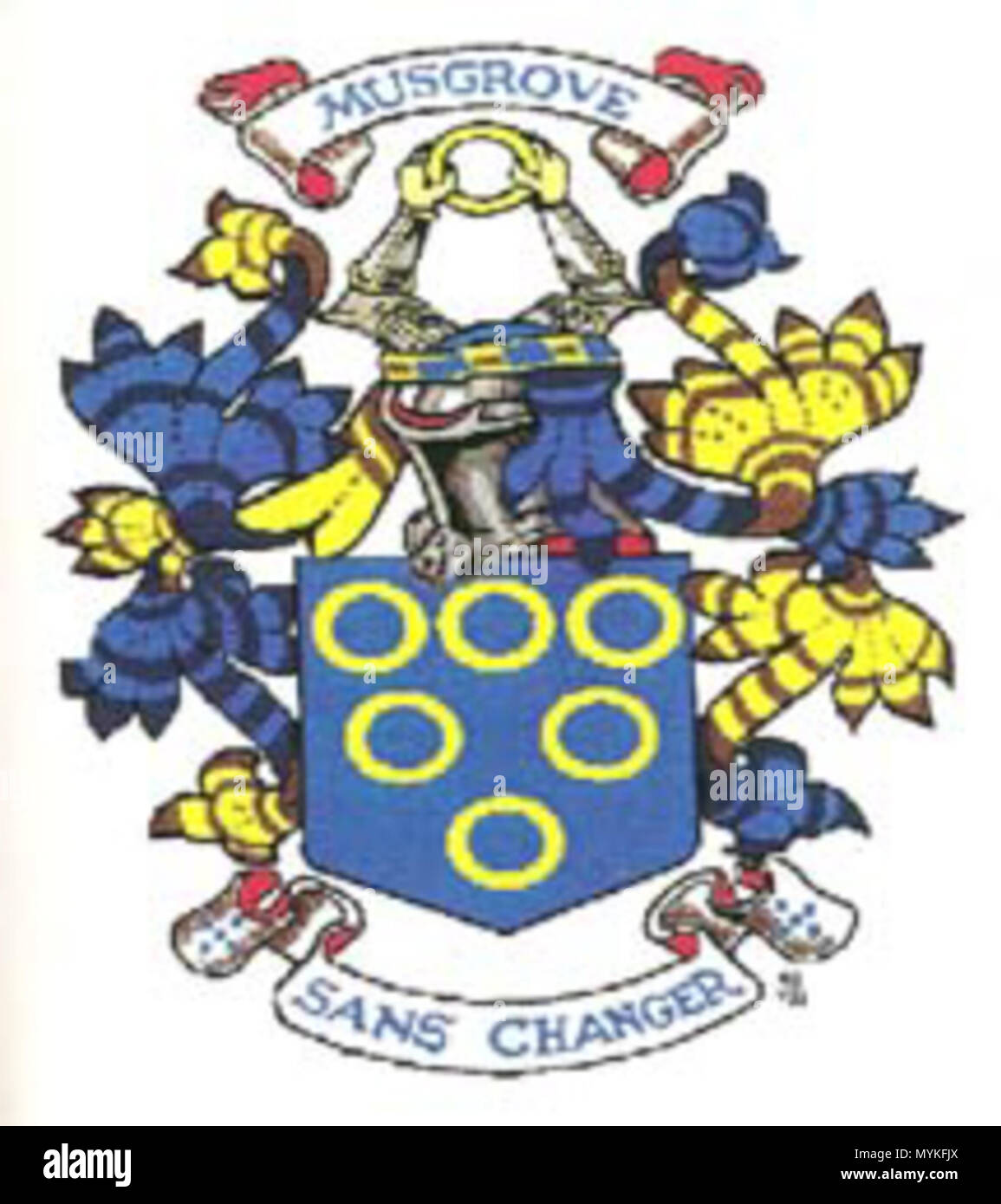 . English: Coat of Arms of the Musgraves of Westmoreland and Cumberland ...