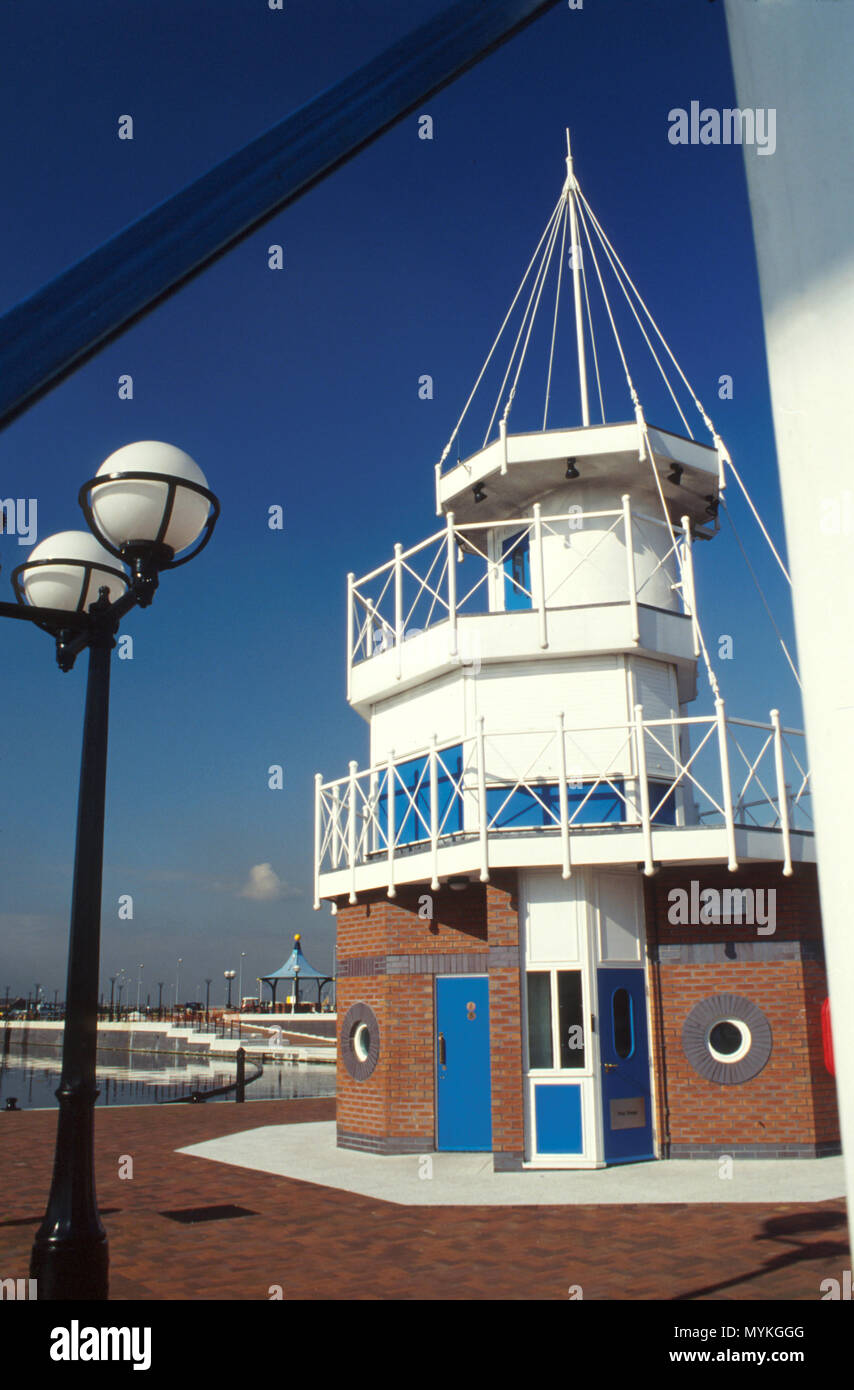 Control Tower, Salford Quays, Manchester Stock Photo - Alamy