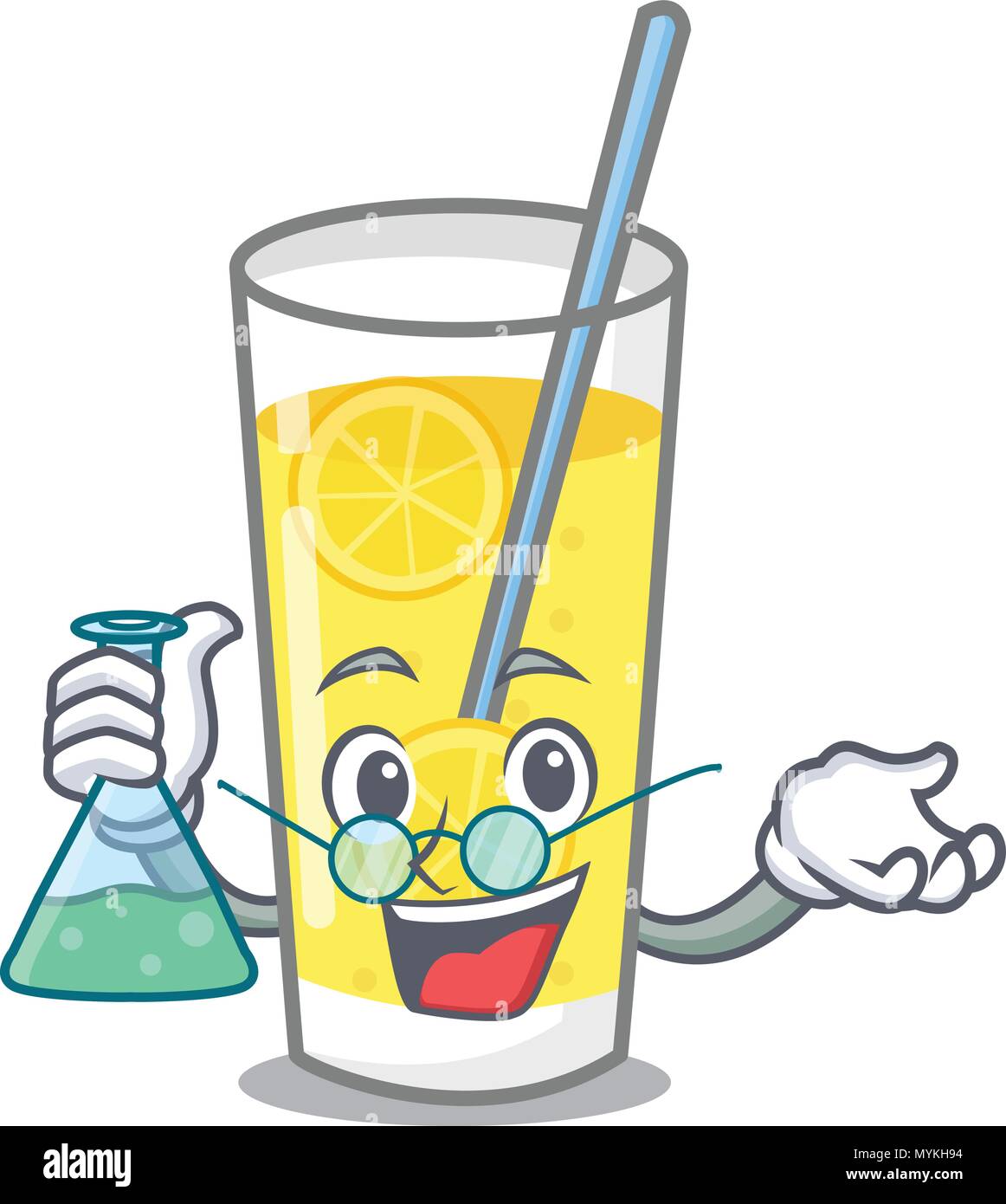 Professor lemonade character cartoon style Stock Vector Image & Art - Alamy